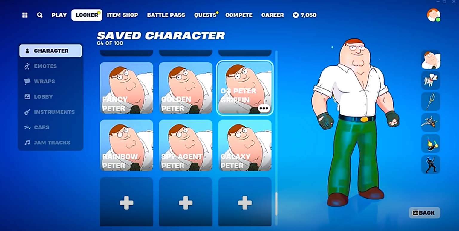 Unlock the Hilarious Peter Griffin Fortnite Skin: A Comprehensive Guide ...